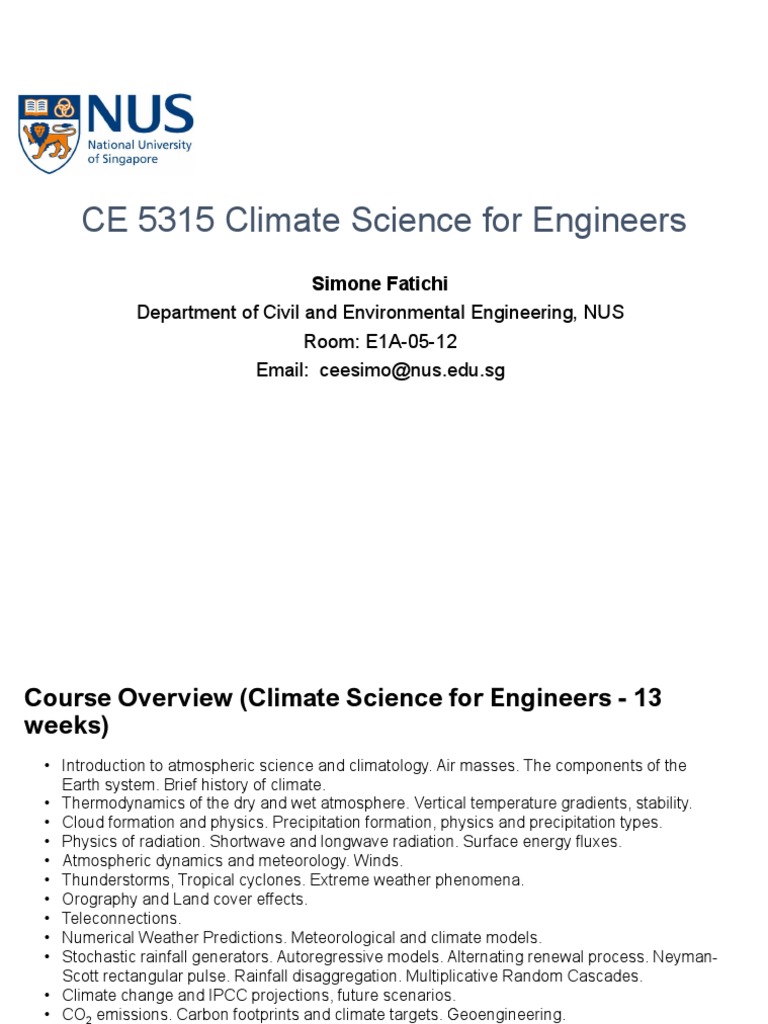 01 Introduction Climate System | PDF | Climate | Atmosphere Of Earth