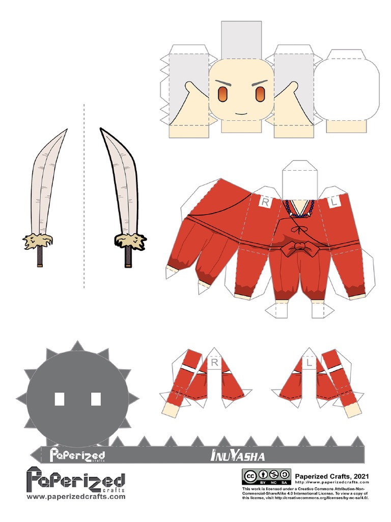Inuyasha Papercraft Pdf