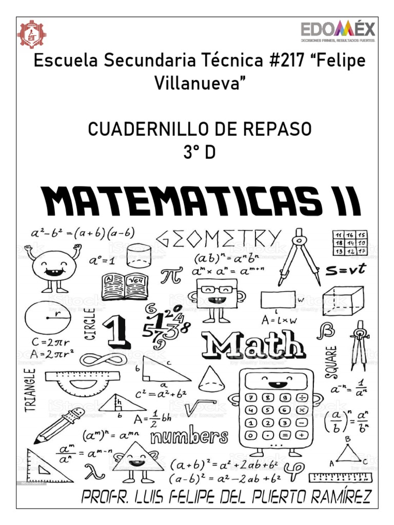 Cuadernillo de Repaso Matematicas Iii | PDF | Metrología | Notación