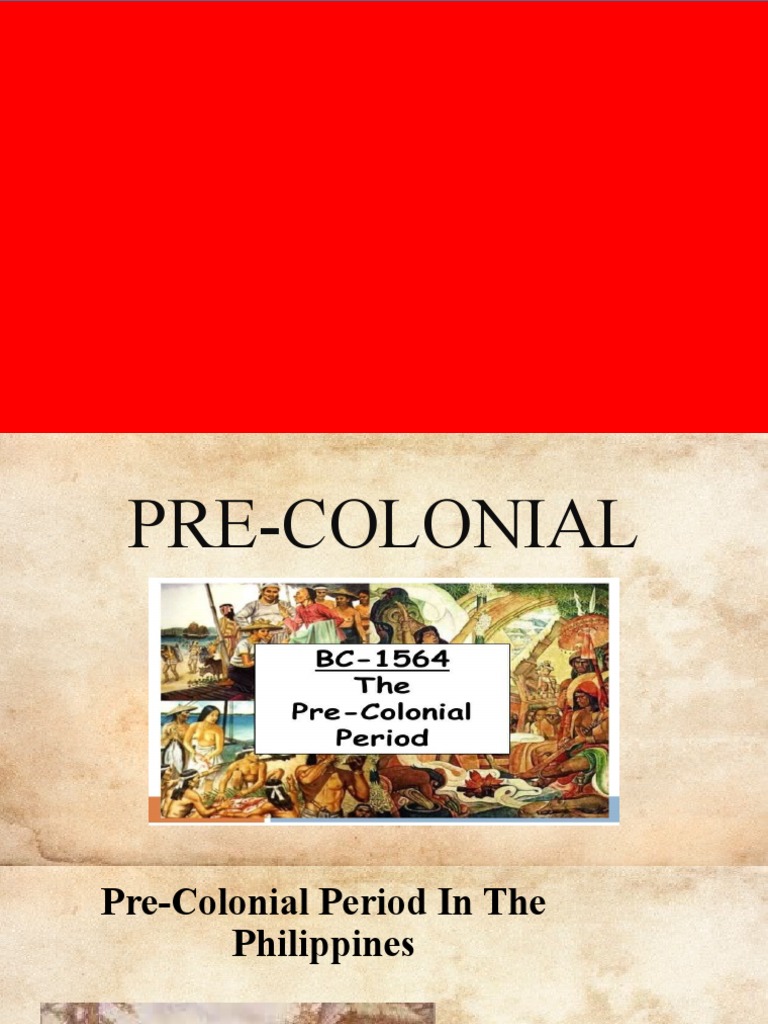 Pre Colonial | PDF | Philippines