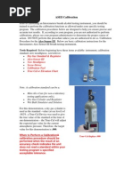 Intoxilyzer S-D5 Manual | PDF | Calibration | Nature