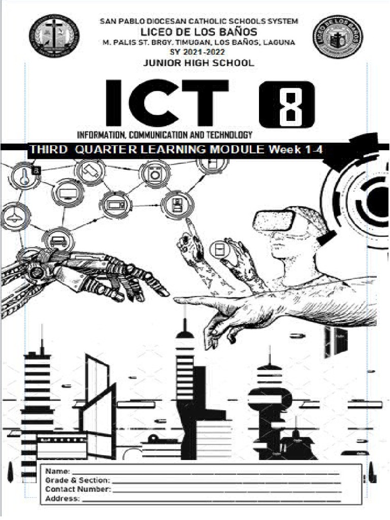 ICT 8 Learning Module Quarter 3 Week 1 4 | PDF | Java Script | Variable ...