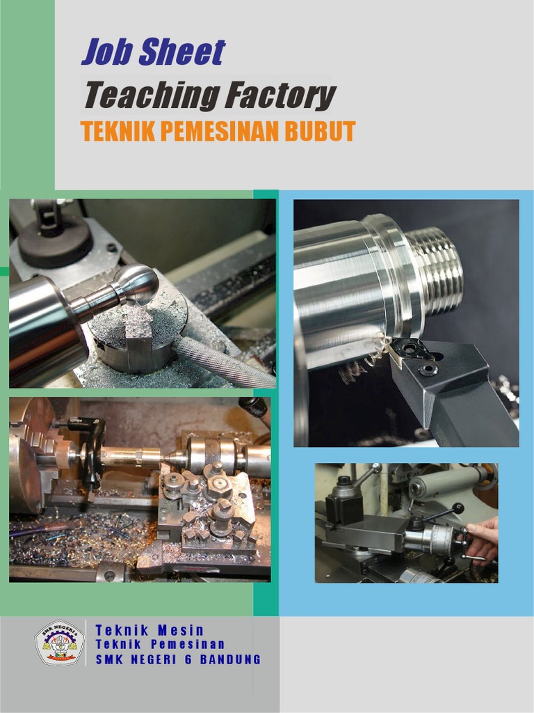 Job Sheet Tek Pemesinan Bubut - Ok | PDF