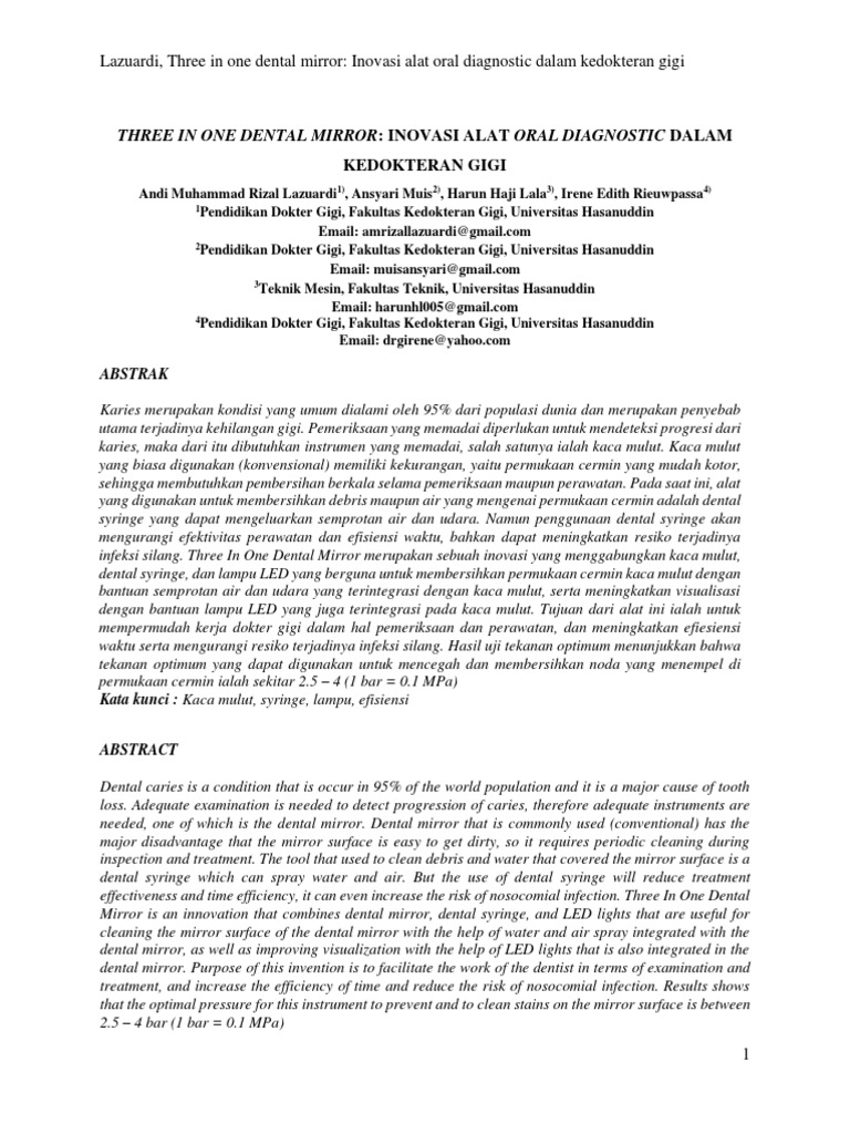 Artikel Ilmiah - Andi Muhammad Rizal Lazuardi - Universitas Hasanuddin - PKM-KC | PDF