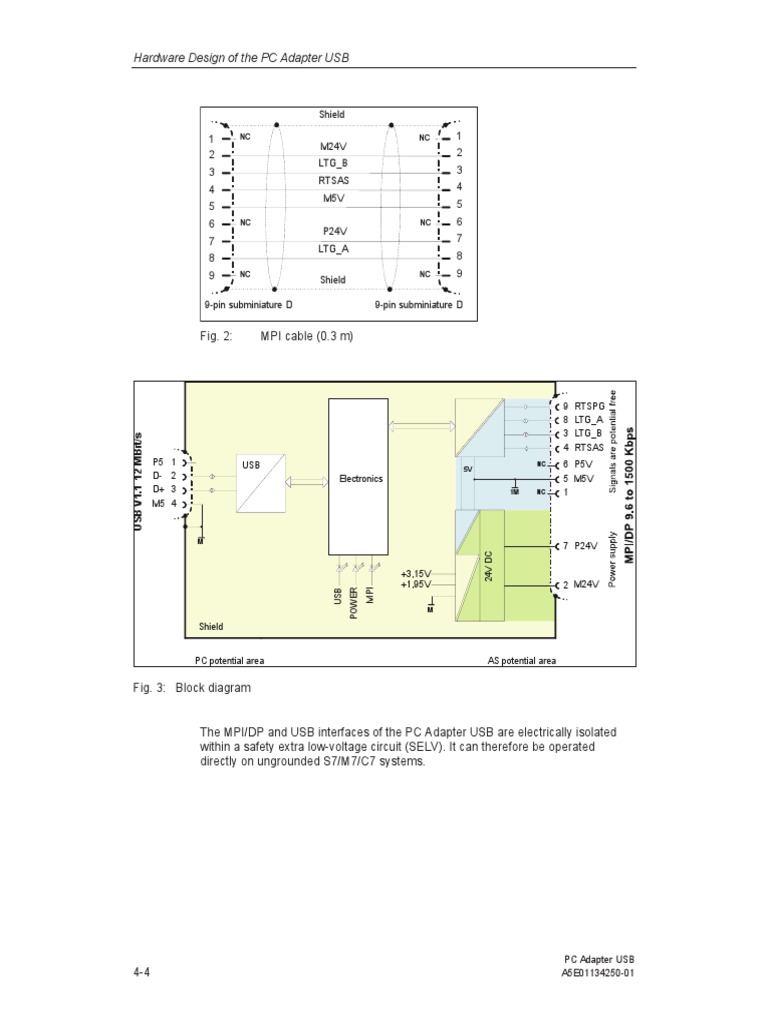 Hardware Design of the PC Adapter USB Shield | PDF | Usb | Power Supply