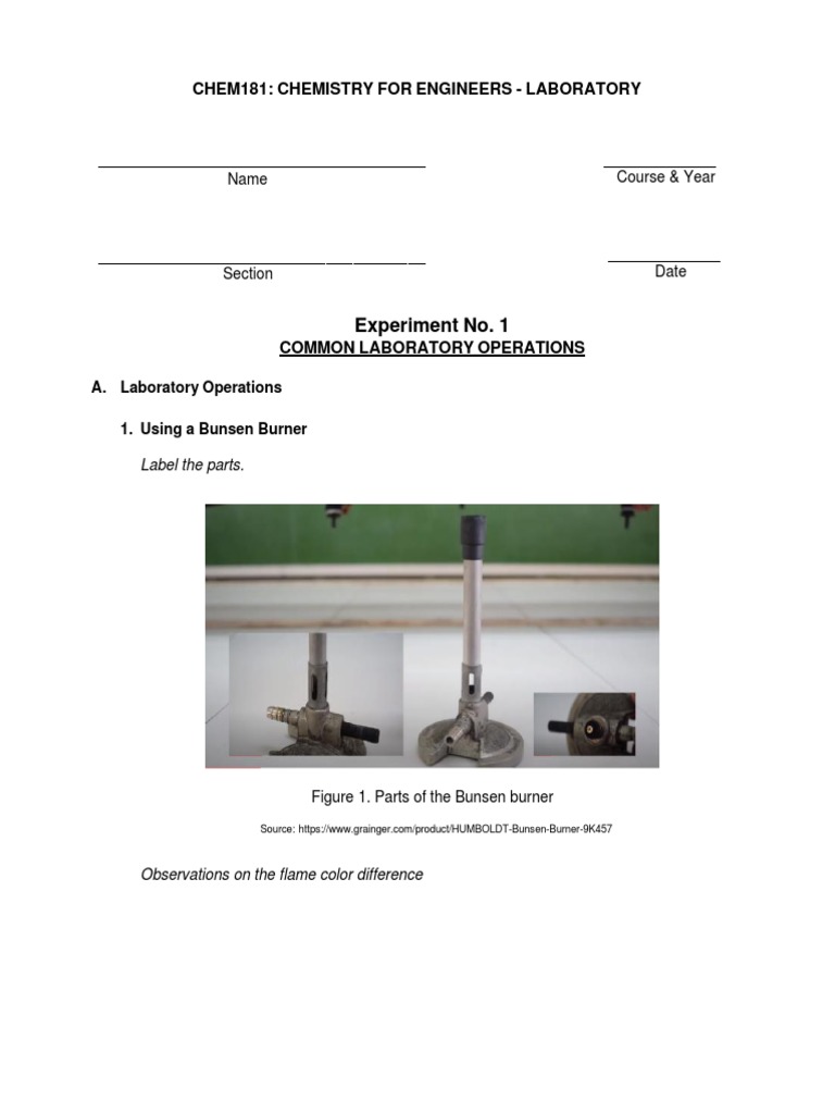 monLabOperations Questions | PDF | Filtration | Mixture