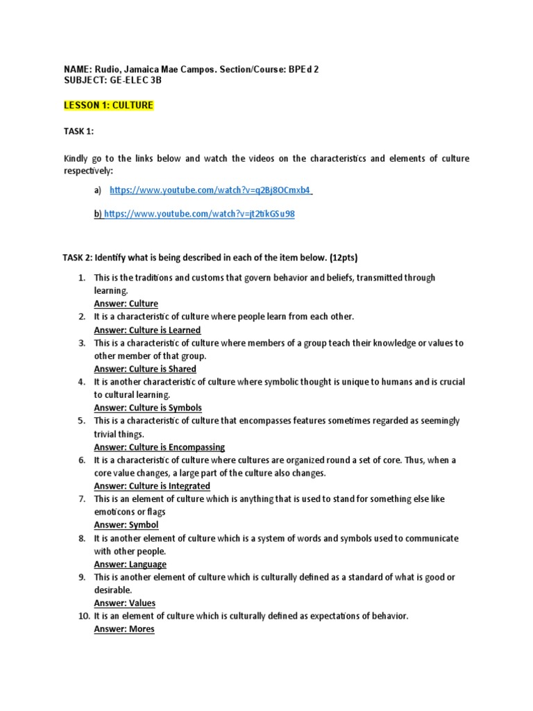 Lesson 1 | PDF | Popular Culture | Mass Media