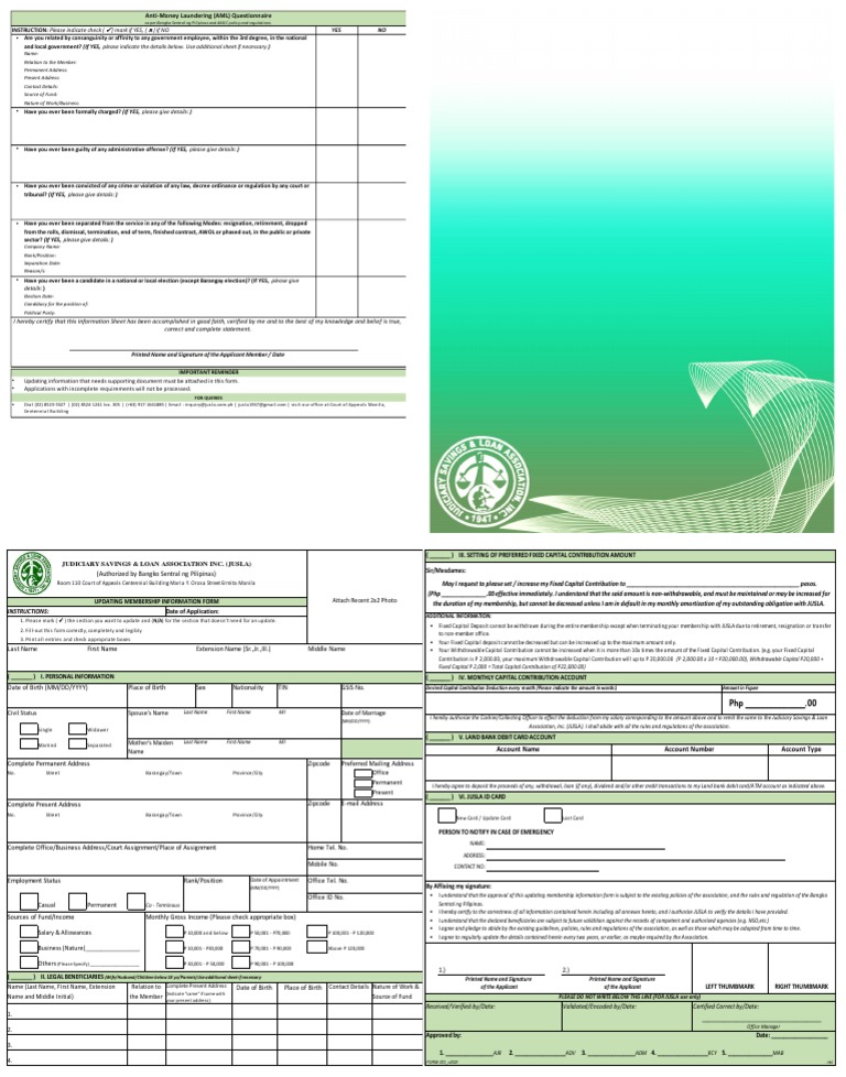 Members Update Data Form | PDF | Banks | Debit Card