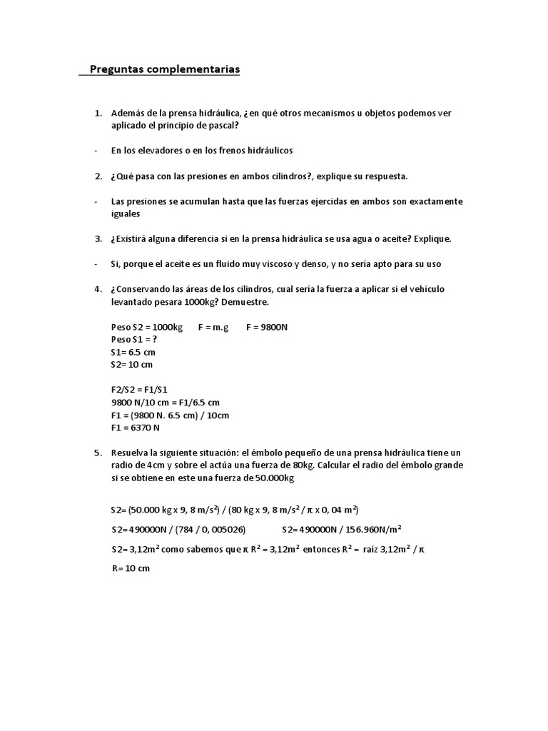Preguntas Complementarias - Laboratorio 1 | PDF