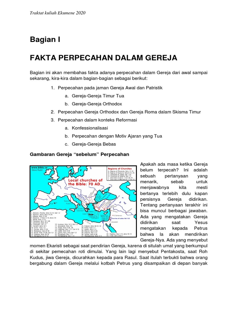 Fakta Perpecahan Gereja | PDF