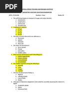 Lab Technician Exam Questions and Answer PDF - Set 1 | PDF | Medical ...