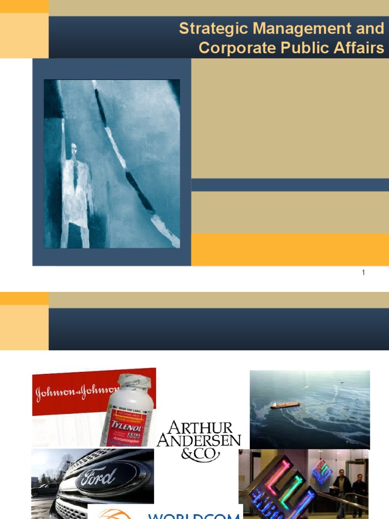 Strategic Management and Corporate Public Affairs | PDF | Strategic Management | Corporate ...