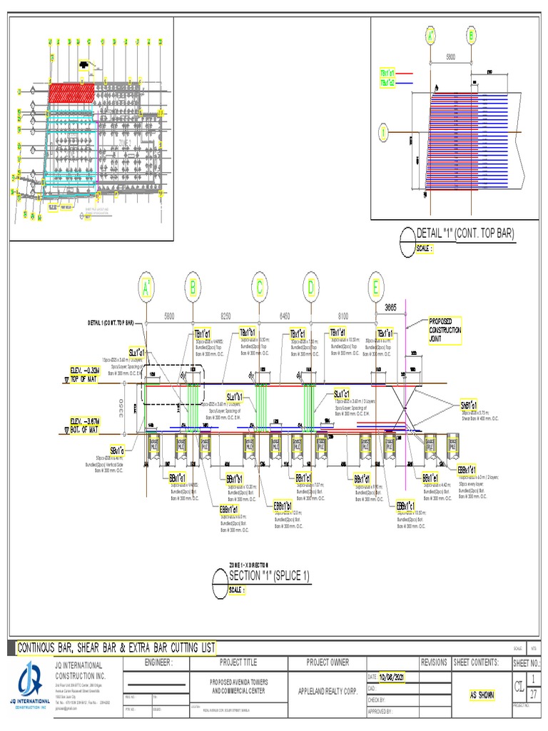 Cutting List X-Direction | PDF
