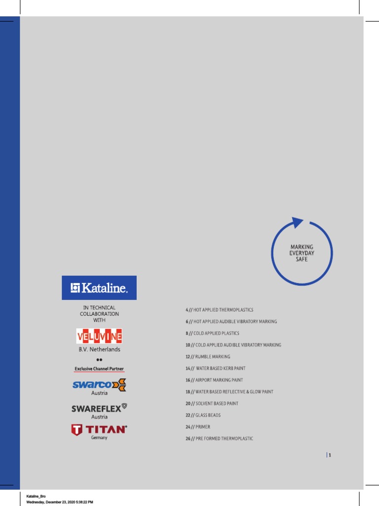 V1 Kataline Bro-1 | PDF