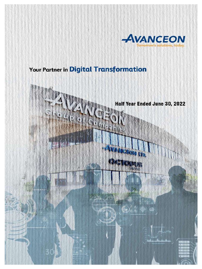 Avanceon | Download Free PDF | Financial Statement | Financial Audit