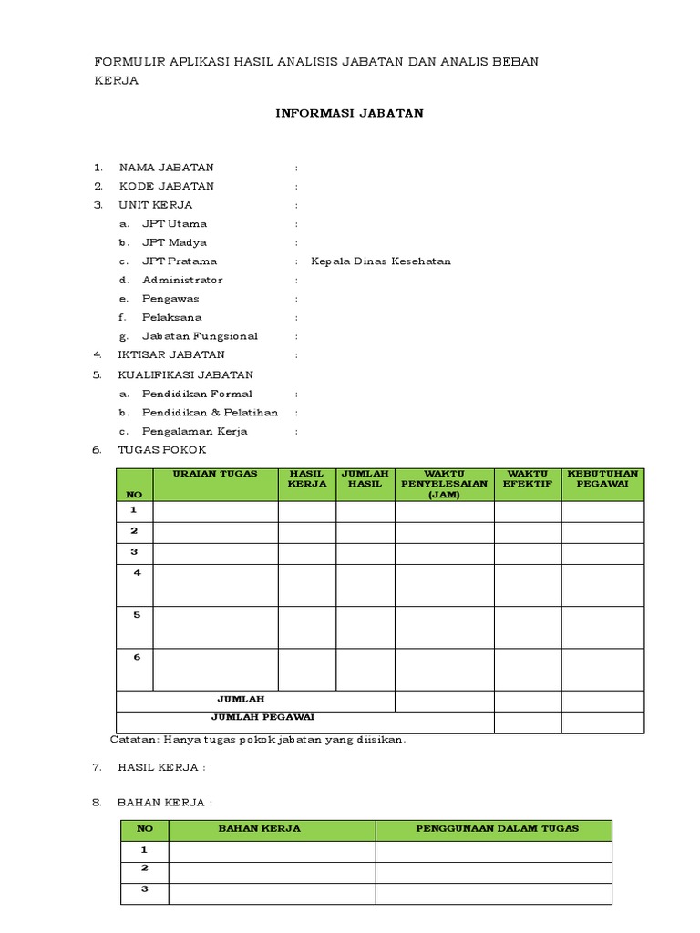 Form Infojab 2020 | PDF