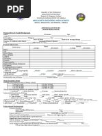 Individual Inventory Record (Guidance Form 1) | PDF | Social Psychology ...