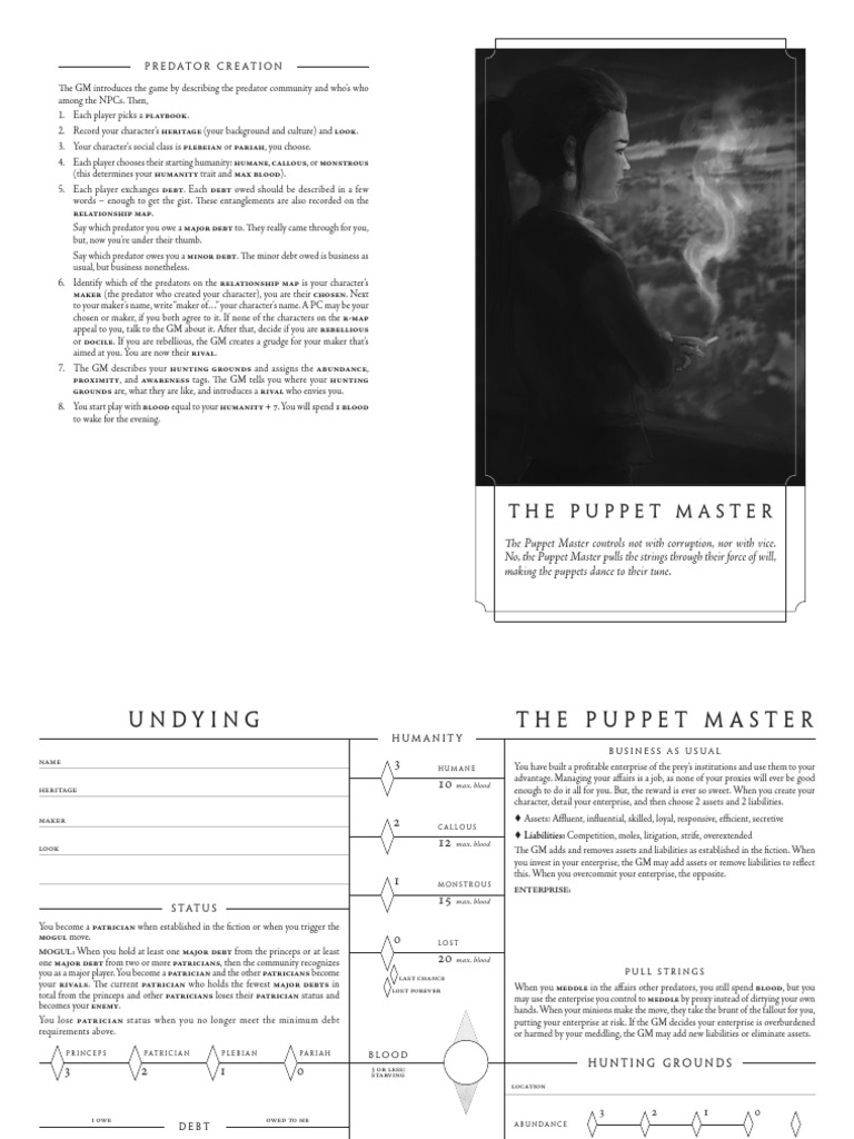 RPG Character Creation Guide | PDF