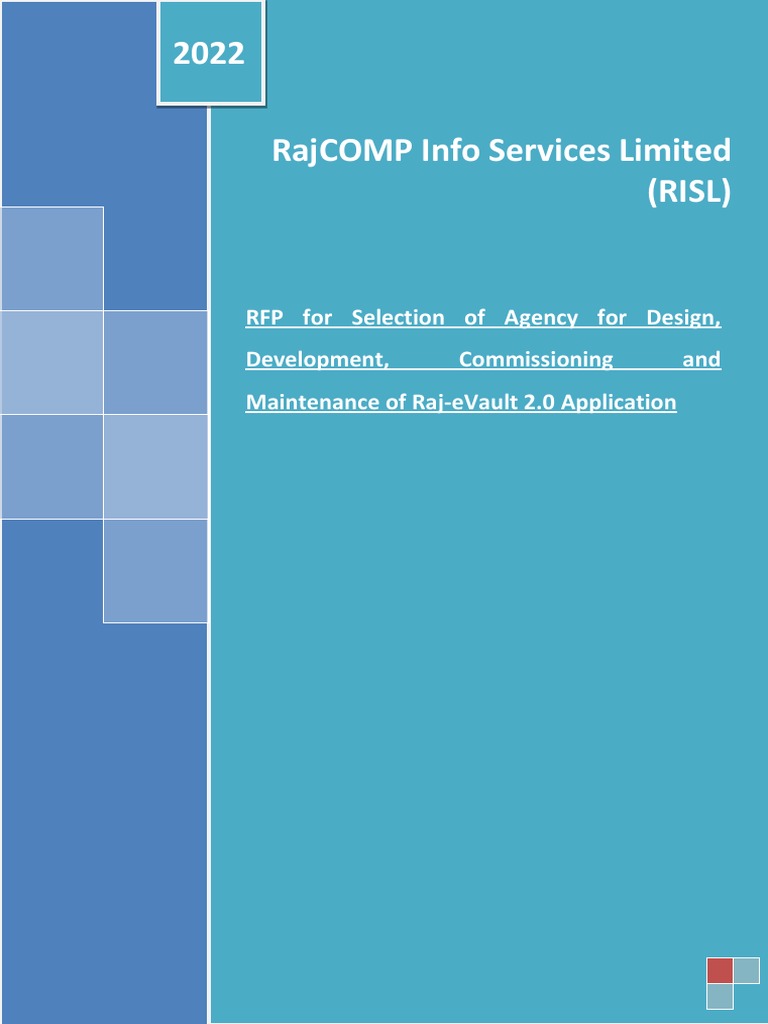 Final RFP | Download Free PDF | Request For Proposal | Procurement