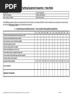 Smoke Detector Checklist | PDF | Equipment | Manufactured Goods