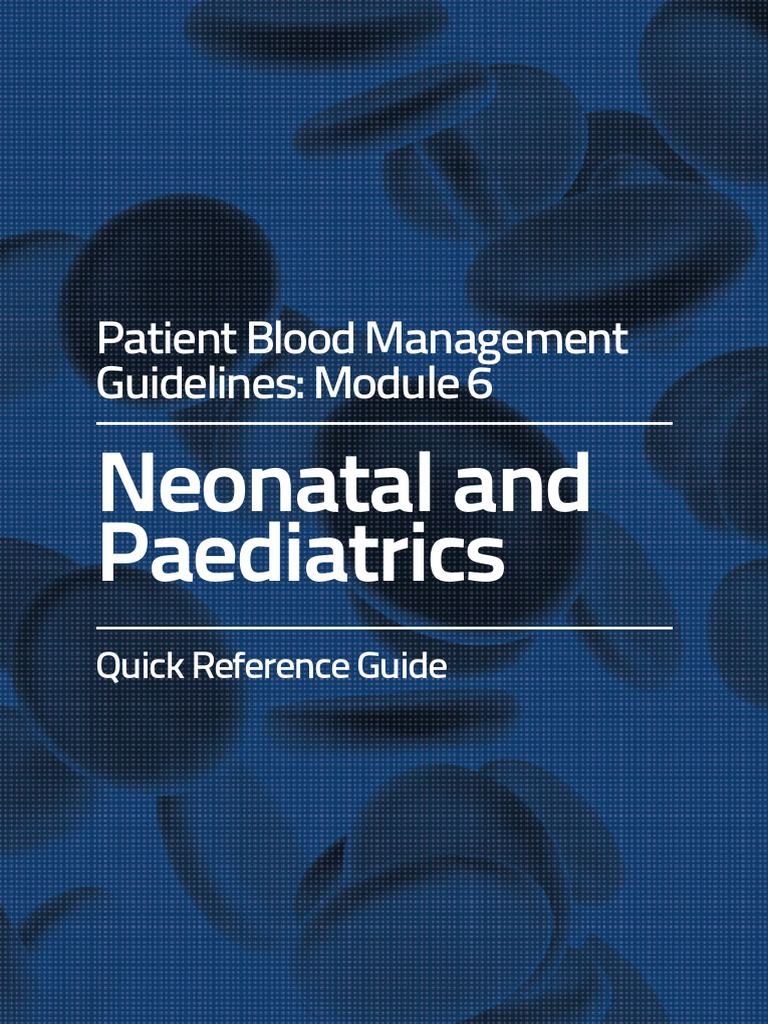 IV Infusion-Neonate-Infant IV Infusion | PDF | Blood Transfusion | Anemia