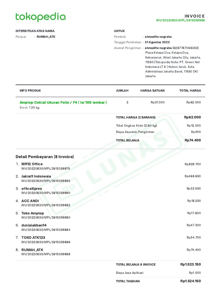 Pembelian Atk Online Pdf