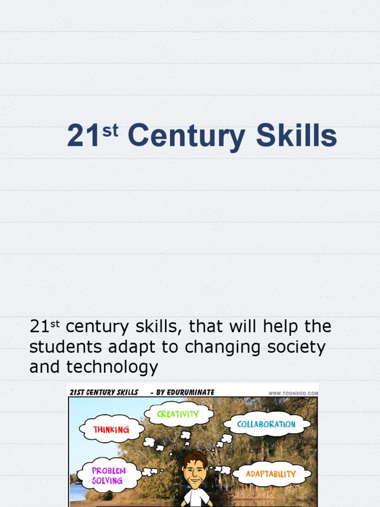 21st Century Skills | PDF | Information | Literacy