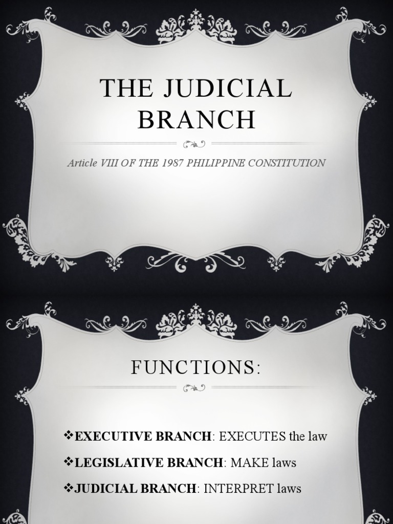 The Judicial Branch | PDF | Judge | Judiciaries