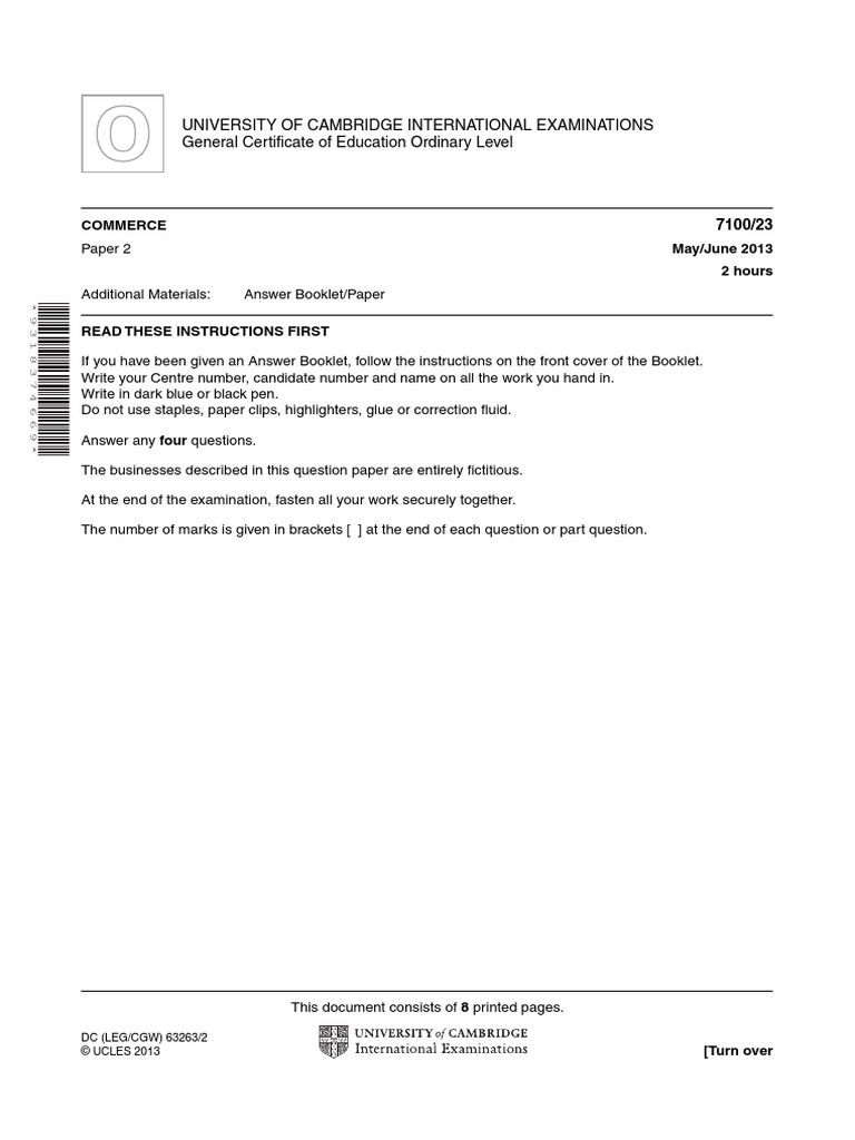 Commerce Paper2-2013 | PDF | Payments | Credit Card