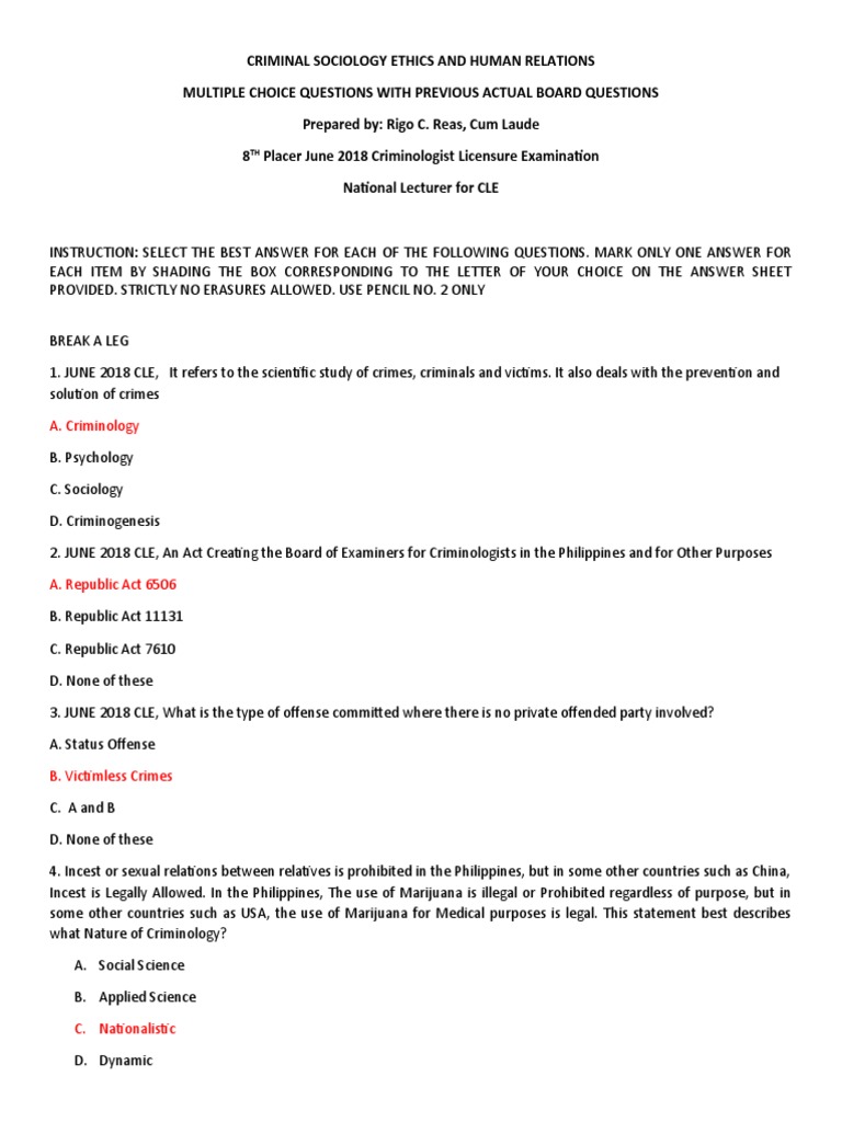 Criminalsocio2022ratio Malindan Rcrim | PDF | Criminology | Crimes