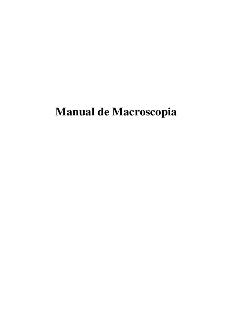 Manual de Macroscopia Cirúrgica: Orientações e Protocolos para o Exame ...