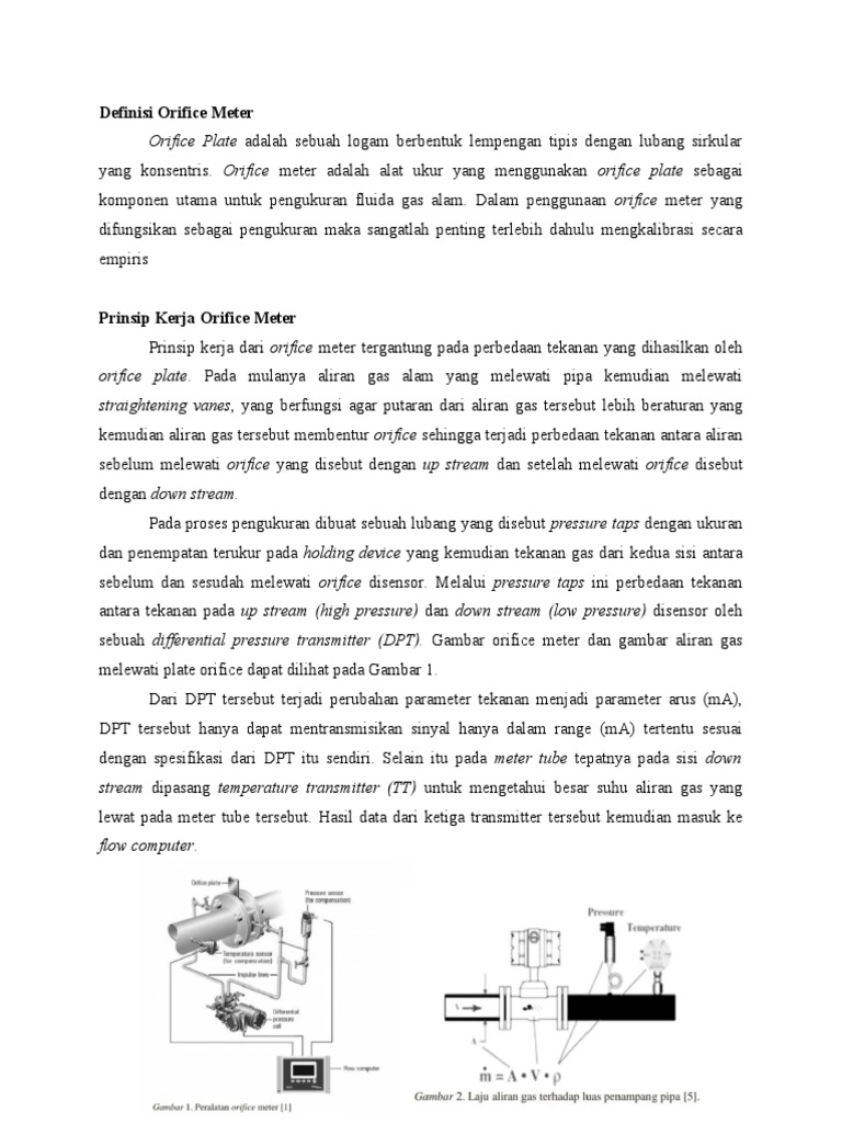 Orifice Meter | PDF