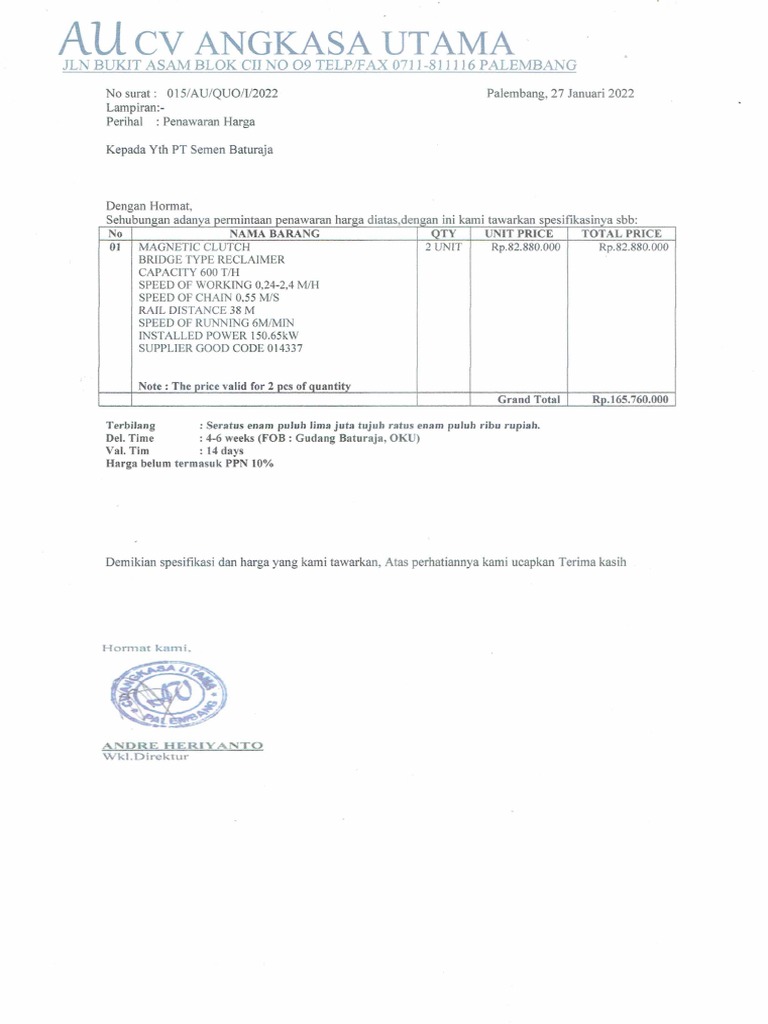 Referensi Harga | PDF