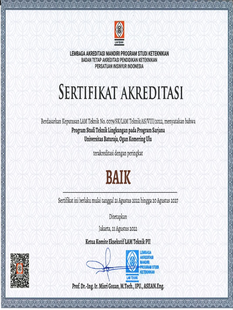 Sert Akred 2 2022 AKR121801191222 | PDF