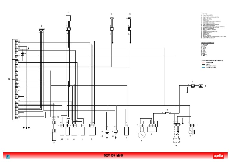 MXV 450_greek wiring diagram | PDF