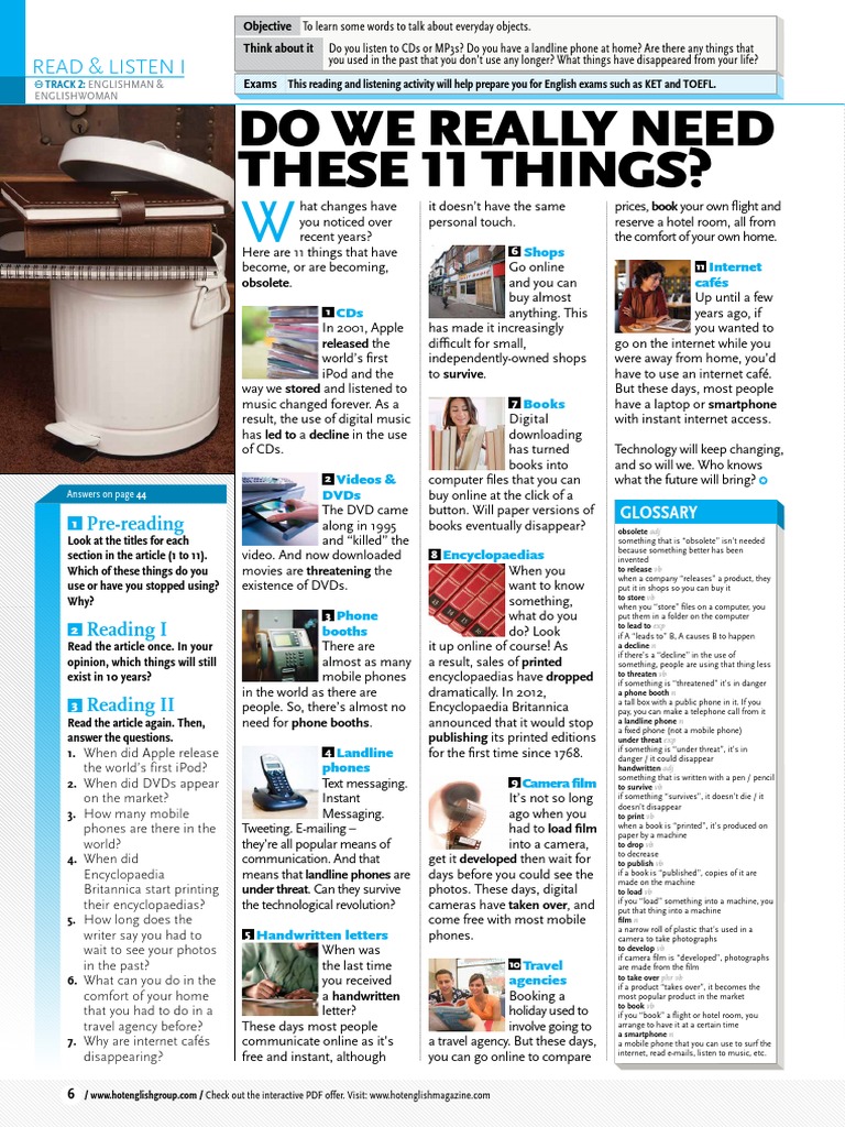 HE131 Unwanted Things | PDF | Internet | Encyclopedias