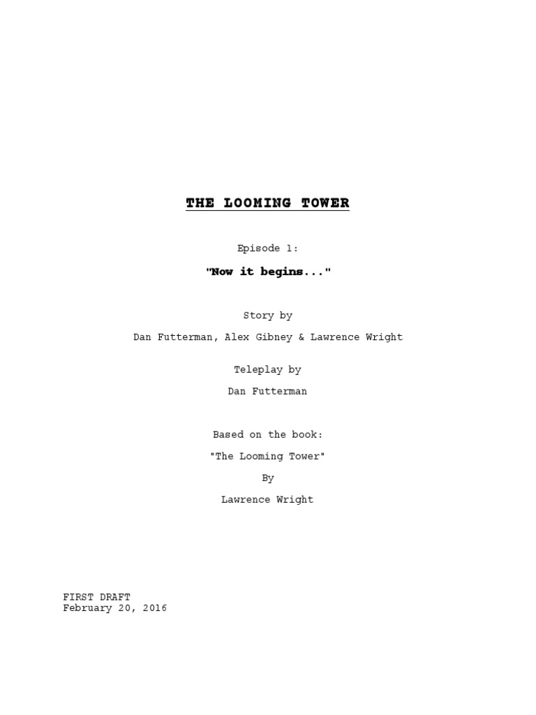 Looming Tower Ep 1 | PDF | Osama Bin Laden | Ayman Al Zawahiri