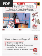 LOTO Flowchart Dec2011 | PDF | Prevention | Occupational Safety And Health