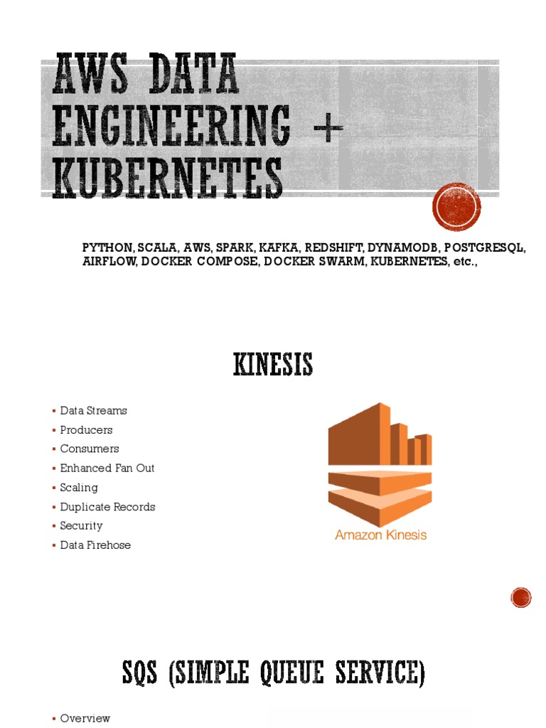 Aws Dataengineering Pdf