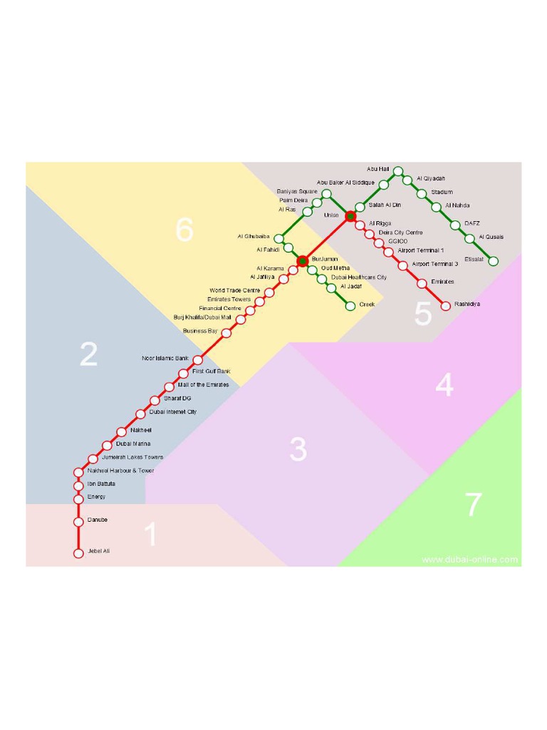 dubai-metro-map | PDF