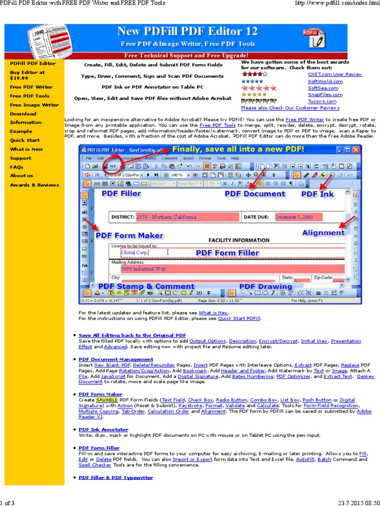 PDFill PDF Editor With FREE PDF Writer and FREE PDF Tools | PDF ...