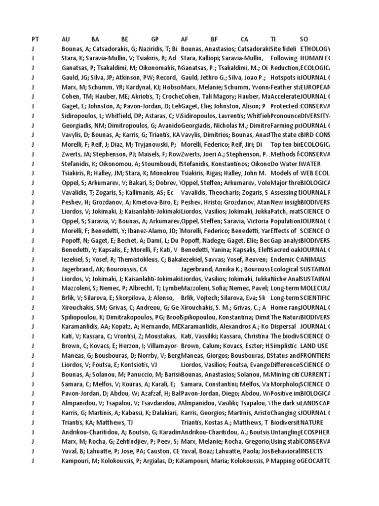 Crude | PDF | Conservation Biology | Ecology