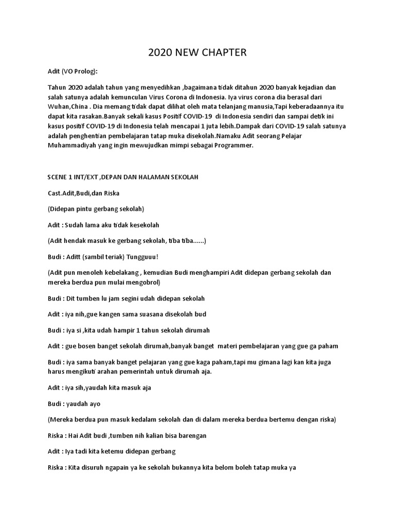 2020 The Movie | PDF