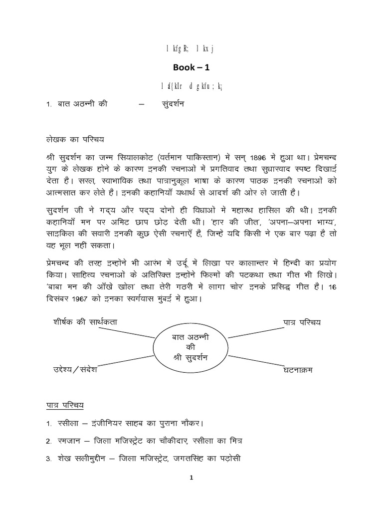 Final Sahitya Sagar - Book - 1 | PDF