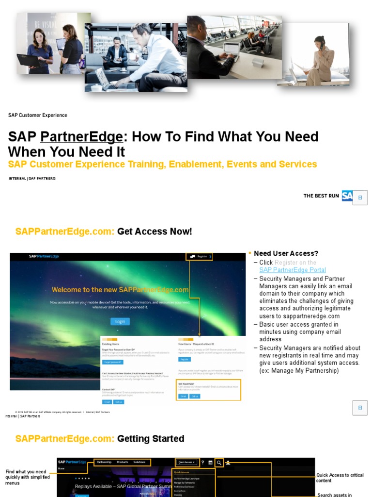 SAP PartnerEdge Tutorial | PDF | Communication | Computing