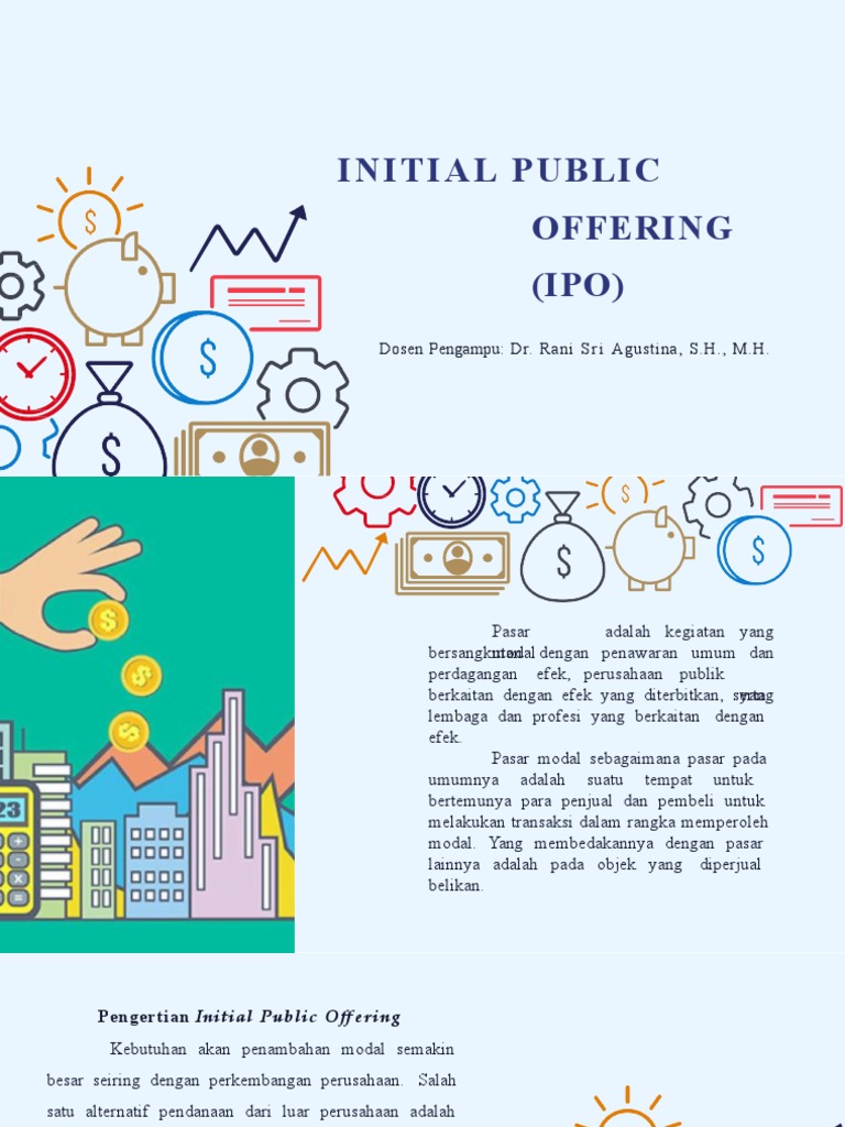 Pengertian dan Proses IPO Perusahaan | PDF
