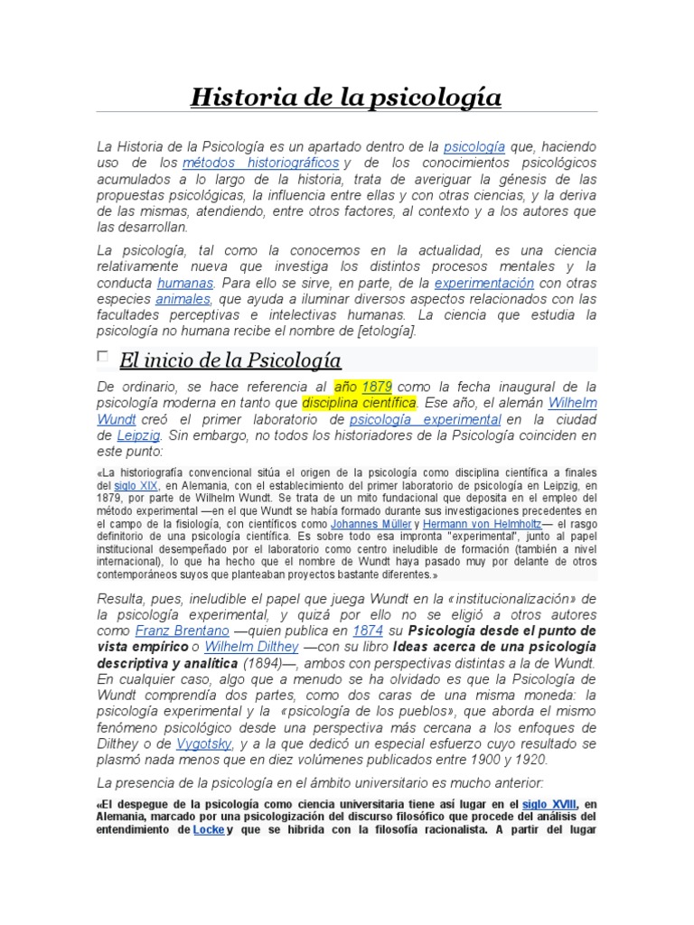 Orígenes de la Psicología Moderna | PDF | Psicoanálisis | Sigmund Freud