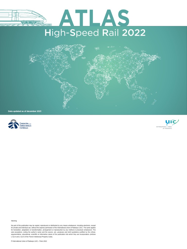 Uic Atlas High Speed 2022 | PDF