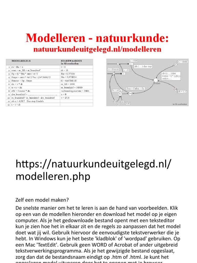 Modelleren | PDF