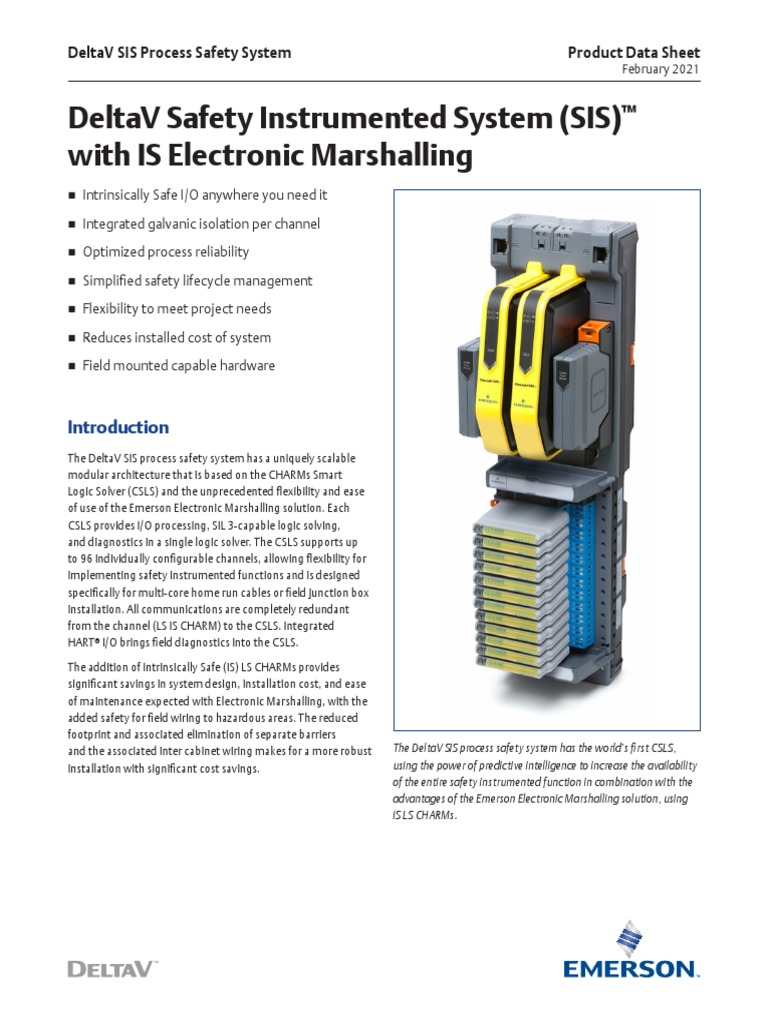 product-data-sheet-deltav-sis-electronic-marshalling-deltav-sis-en ...